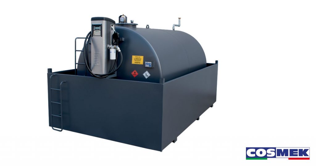 Tank for diesel with Self-Service MC dispenser - Cosmek Srl