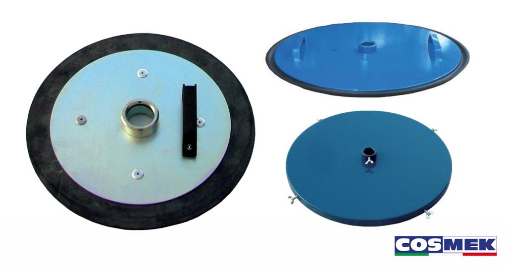 Follower plates and Drum Covers - Cosmek Srl